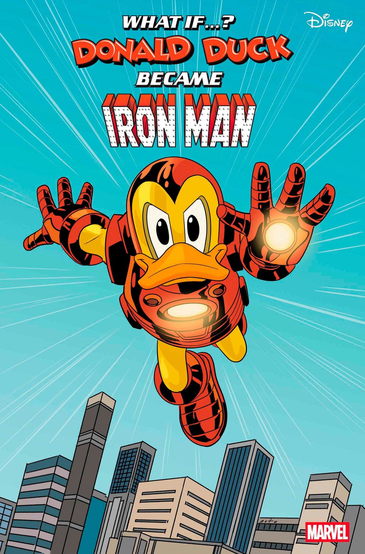 MARVEL & DISNEY: WHAT IF...? DONALD DUCK BECAME IRON MAN #1 PHIL NOTO ...