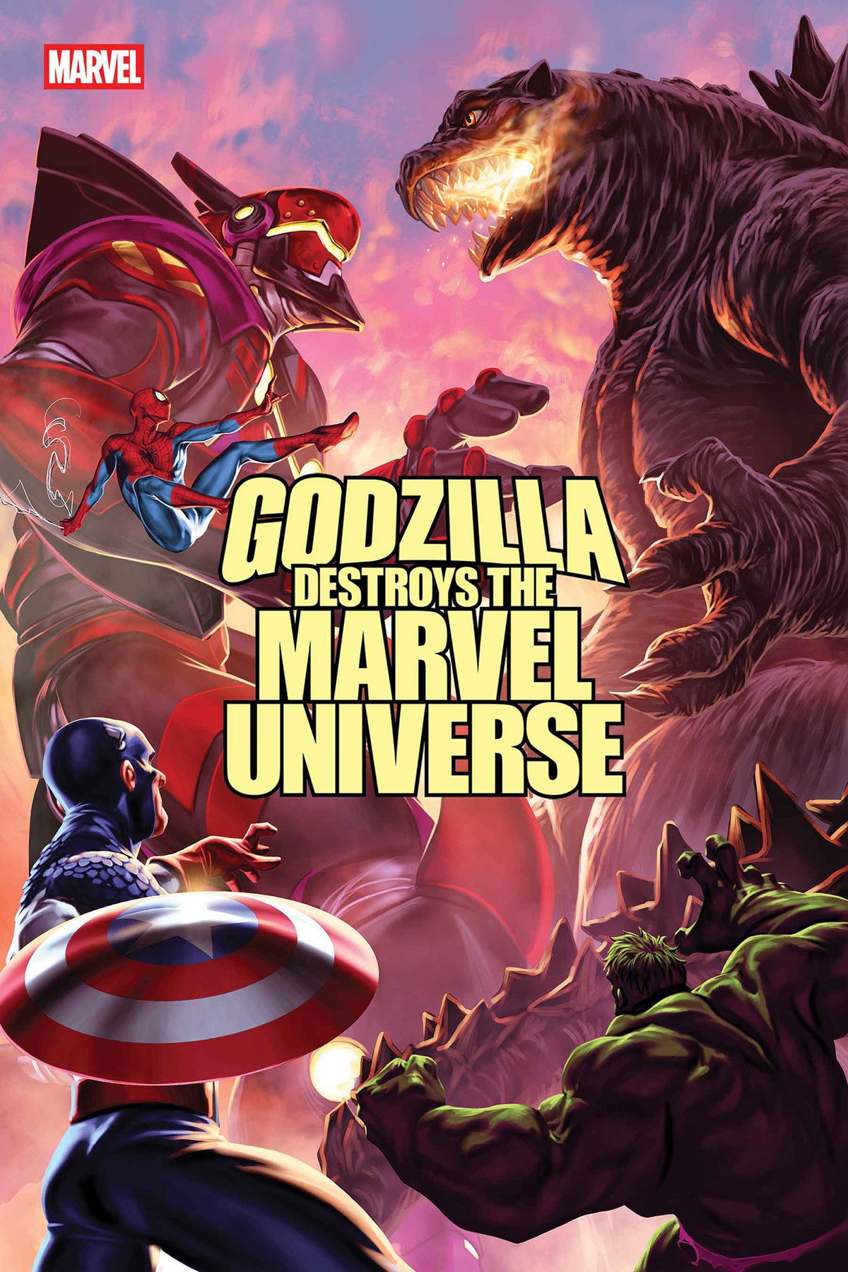 GODZILLA DESTROYS THE MARVEL UNIVERSE #5 — Impulse Creations Comics ...