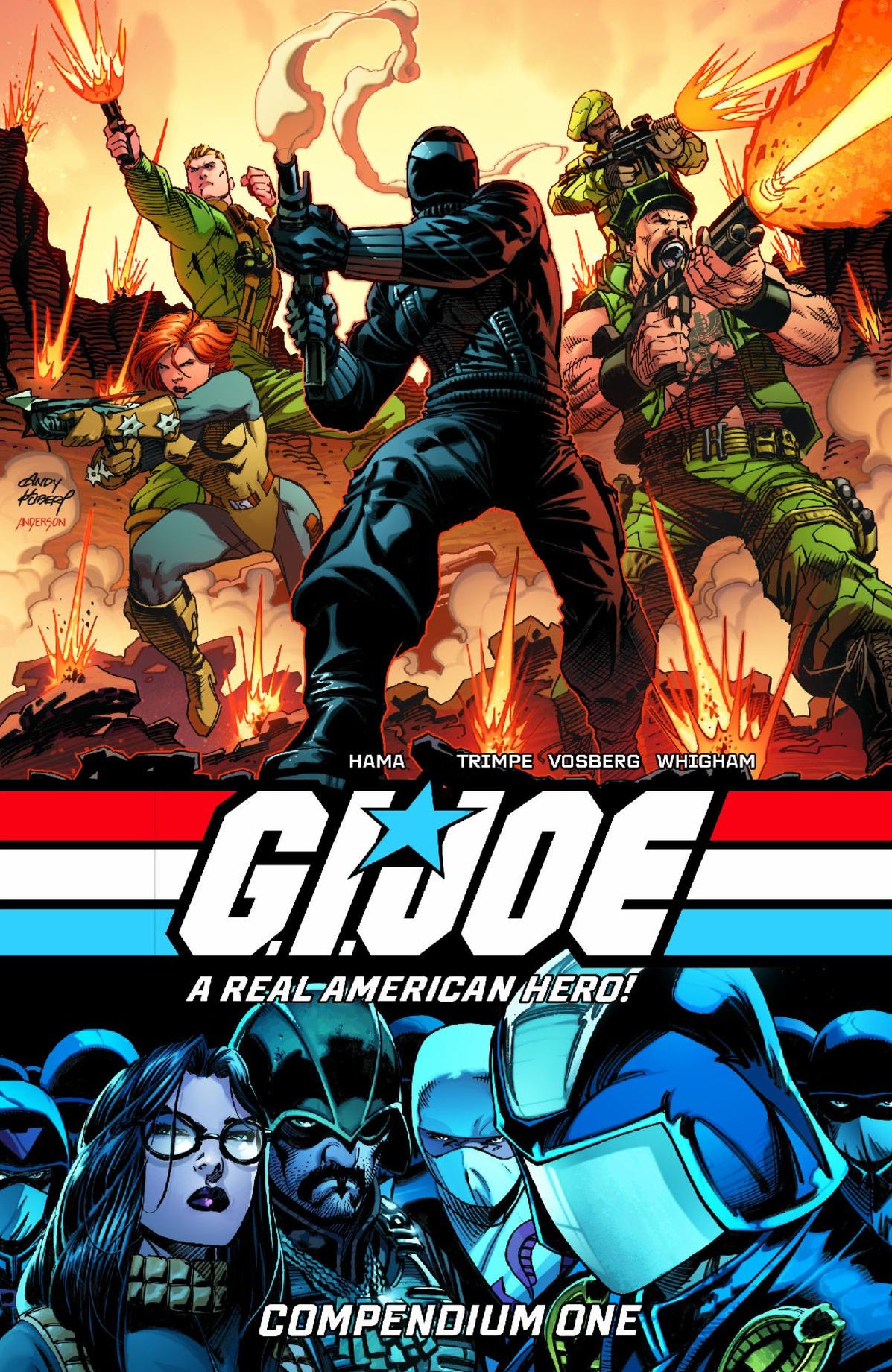GI JOE A REAL AMERICAN HERO COMPENDIUM TP BOOK 01 BOOK MARKET ANDY KUB ...