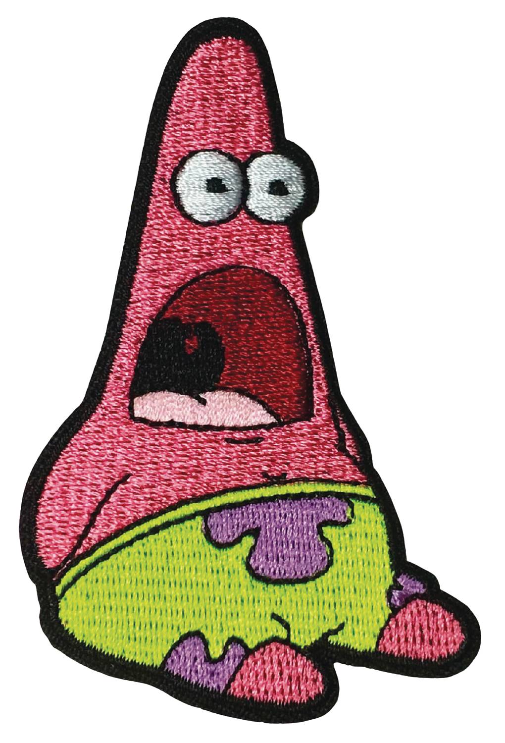 SPONGEBOB SQUAREPANTS SHOCKED PATRICK PATCH — Impulse Creations Comics ...